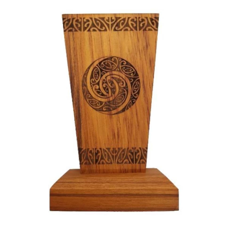 NZ Rimu Trophy - Koru – KreatioNZ Taonga