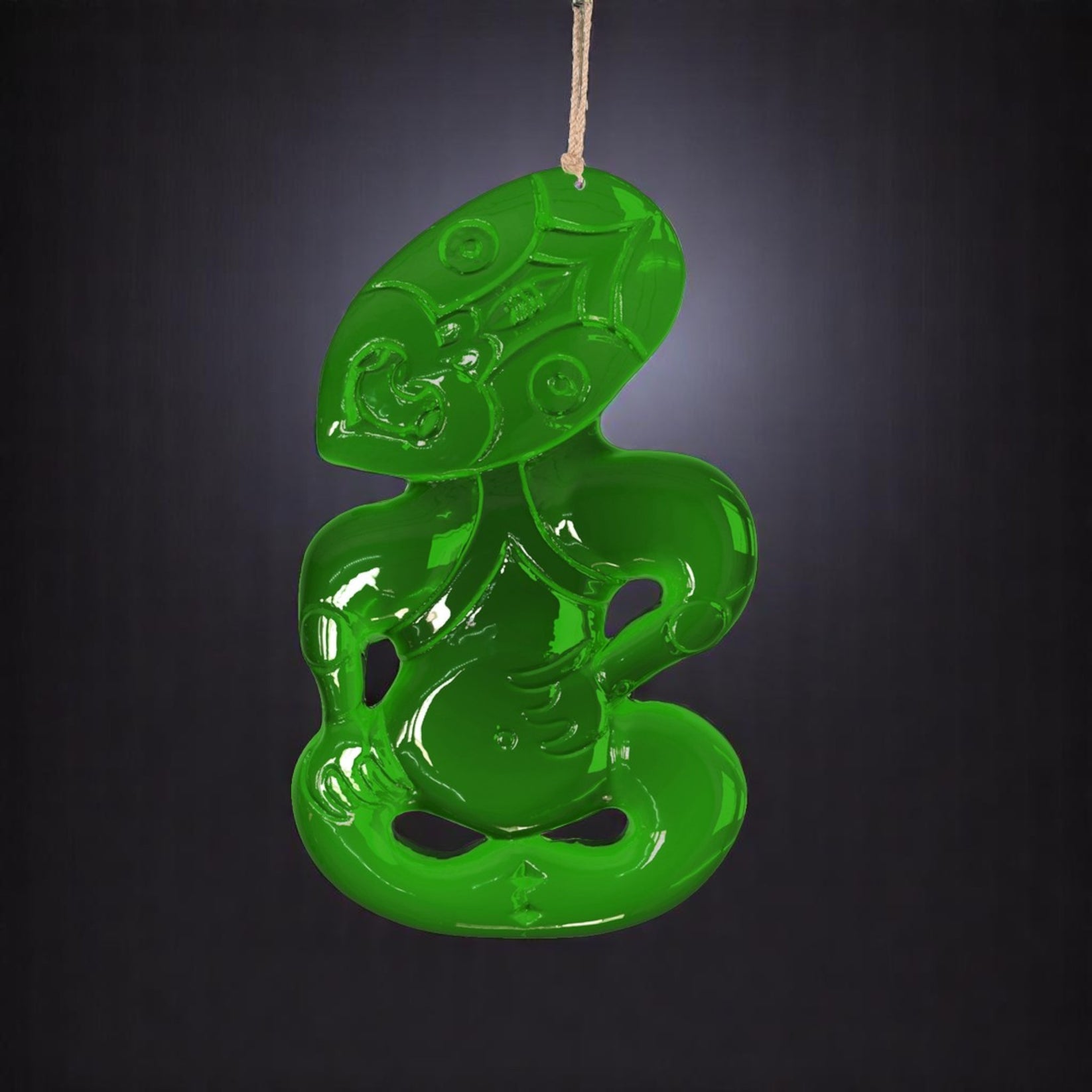 Glass Tiki by Moana Road - Medium – KreatioNZ Taonga